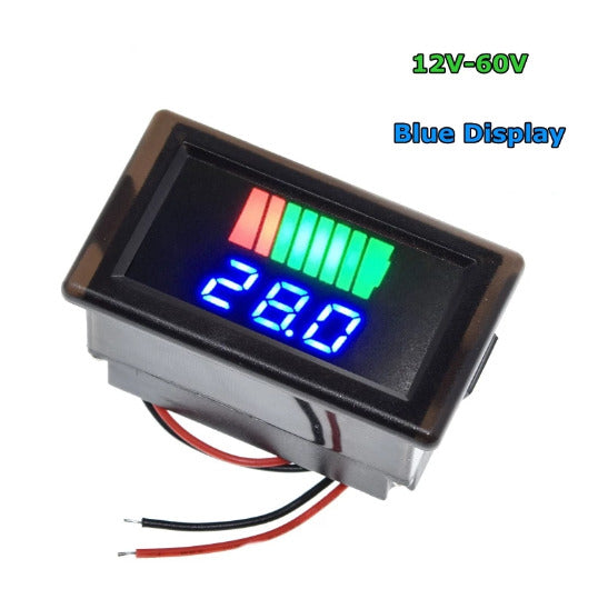 0.56'' LED 12V-60V Waterproof Battery Charge Level Indicator Digital V – eElectronicParts