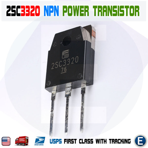 2SC3320 Fujitsu NPN 400V 15A 80W Power Transistor C3320 TO-218 ...