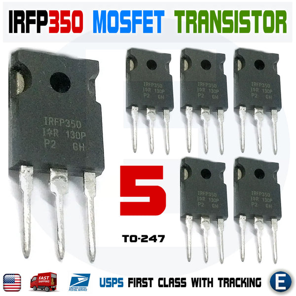 5pcs IRFP350 Power MOSFET N-Channel Transistor IR International Rectif ...