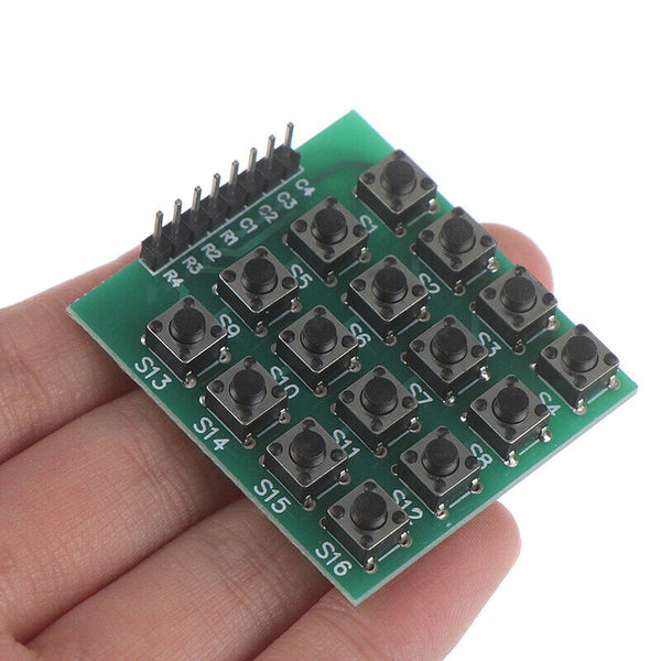 1pcs 4x4 4*4 Matrix Keypad Keyboard Module 16 Button Momentary Tactile ...